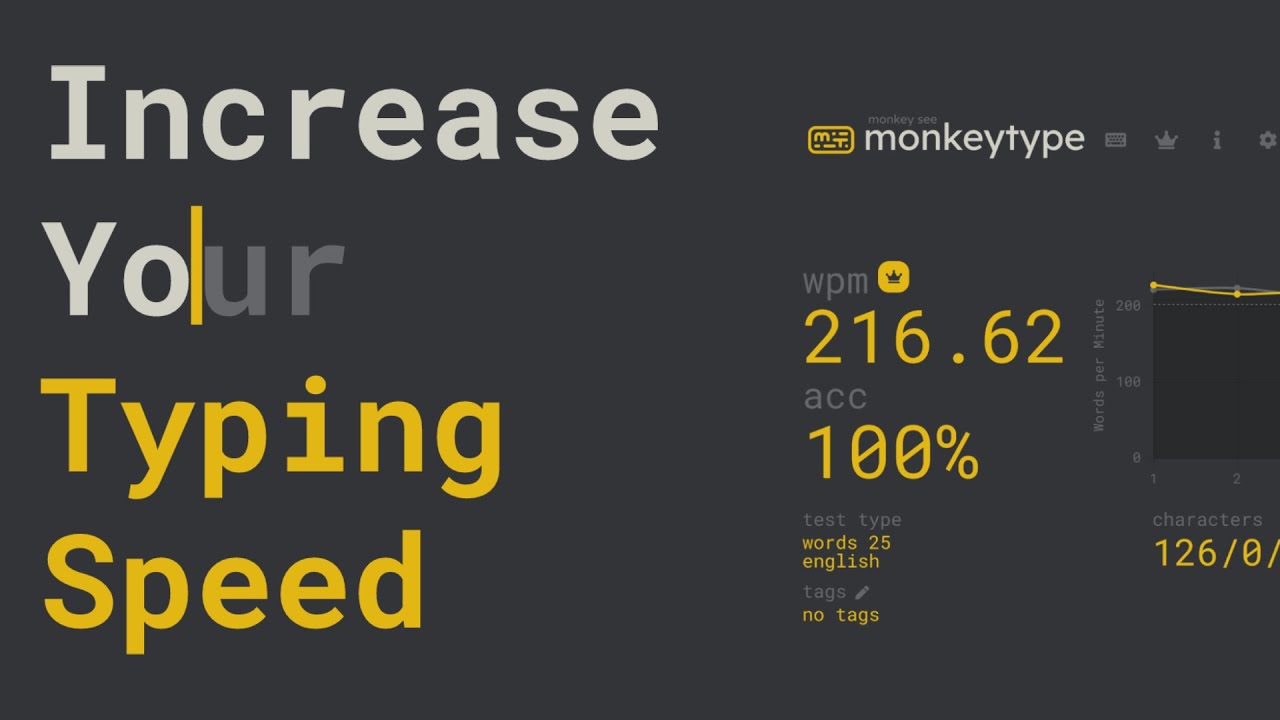 How to Type Faster On Monkeytype