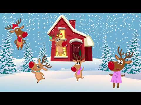 歌謠：Five Little Reindeer Jumping On The Bed | 英語文 | 均一教育平台