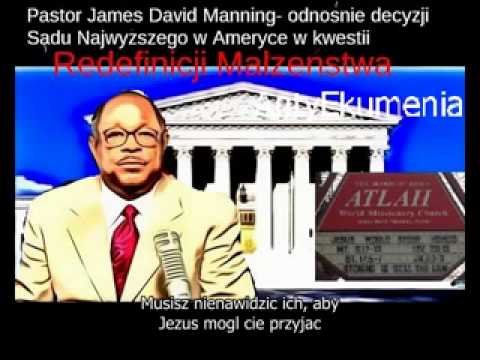 Pastor David Manning i jego kościół ATLAH w Harlemie ...