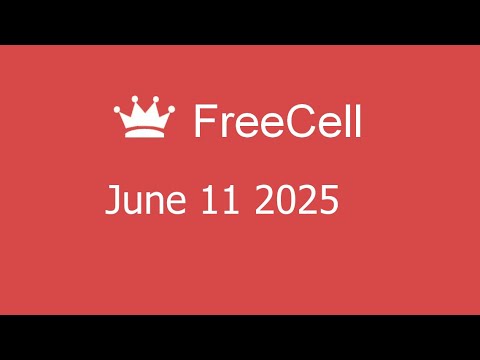 Microsoft Solitaire Collection - FreeCell - June 11 2025