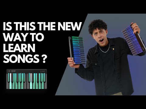 Is this the new way to learn songs on the piano? Lumi by Roli Walkthrough