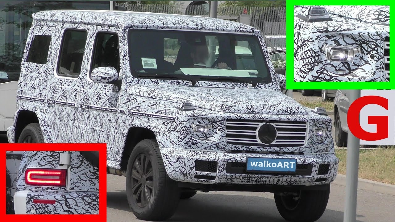 2018 Mercedes G-Class LED Headlights Look Like a Cool Restomod ...