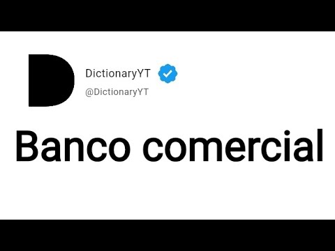 Banco comercial Meaning in English