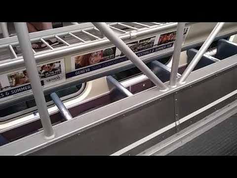 Metra UP Northwest Line station departure announcement from Chicago to Harvard