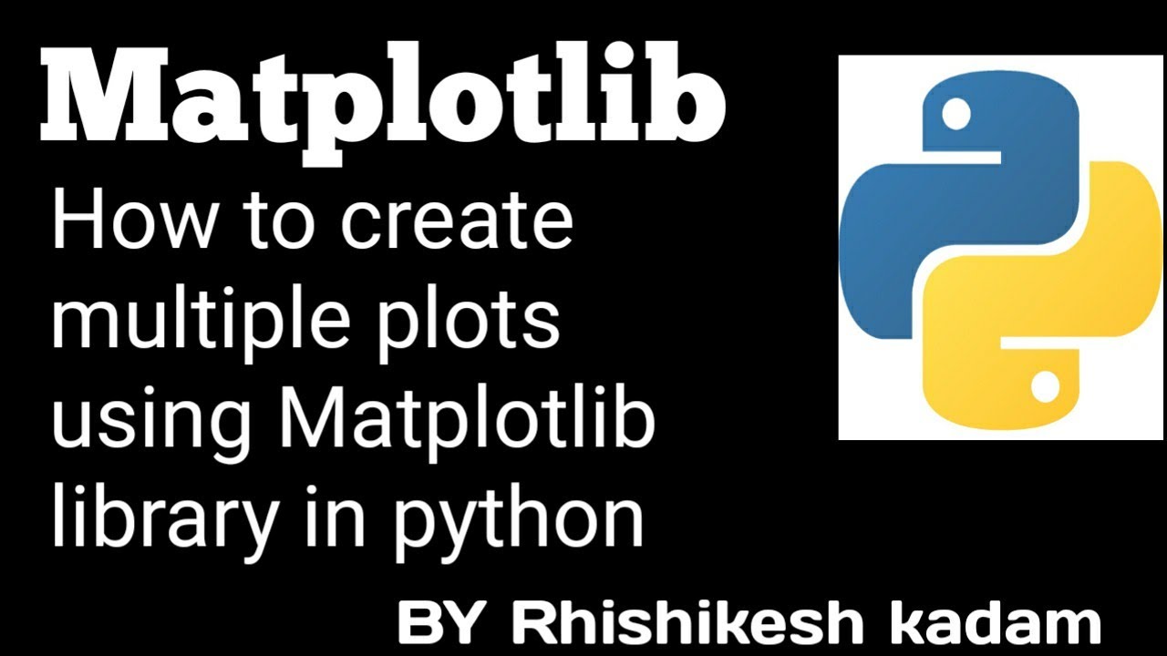 Tutorial 12 : Matplotlib library for beginners in python | jupyter notebook
