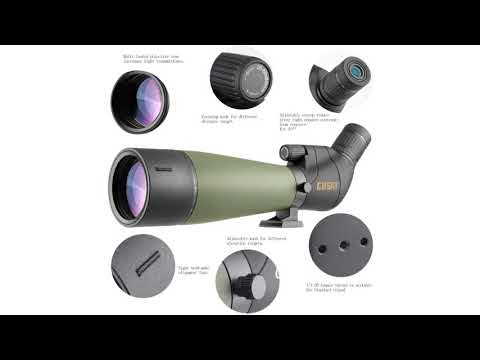 Gosky 2019 Updated Newest Spotting Scope with Tripod