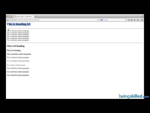 How to add Horizontal line in HTML using hr tag ?