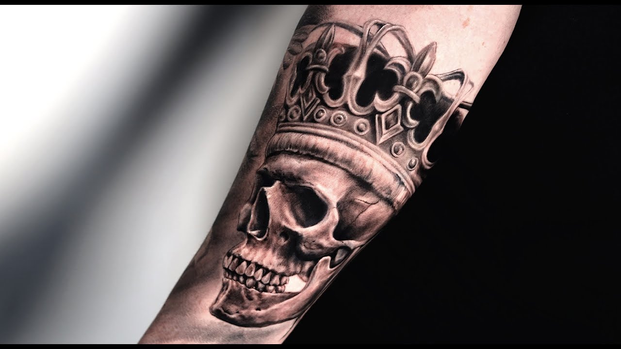 Skull King Tattoo #shorts Tattoostudio
