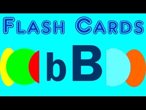 Flash Cards - words starting with the letter B