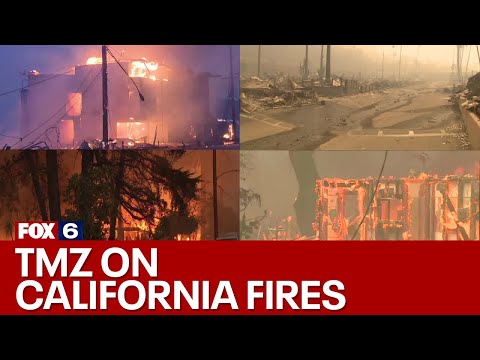 TMZ on wildfires, celebrity homes impacted | FOX6 News Milwaukee