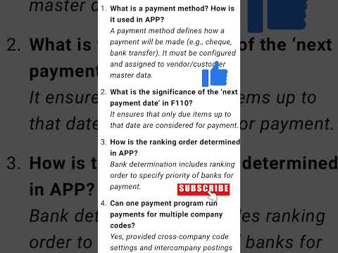 SAP FICO Interview Questions and Answers #Fico interview questions and answers