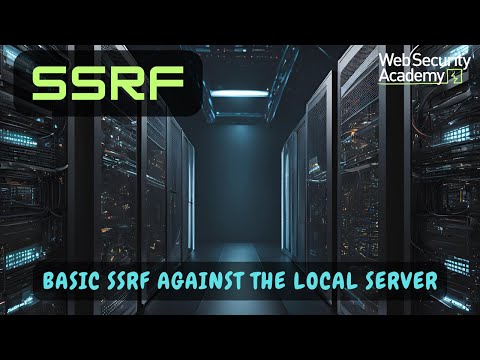 Server Side Request Forgery - SSRF. What is it? How does it work? Basic SSRF against local server.