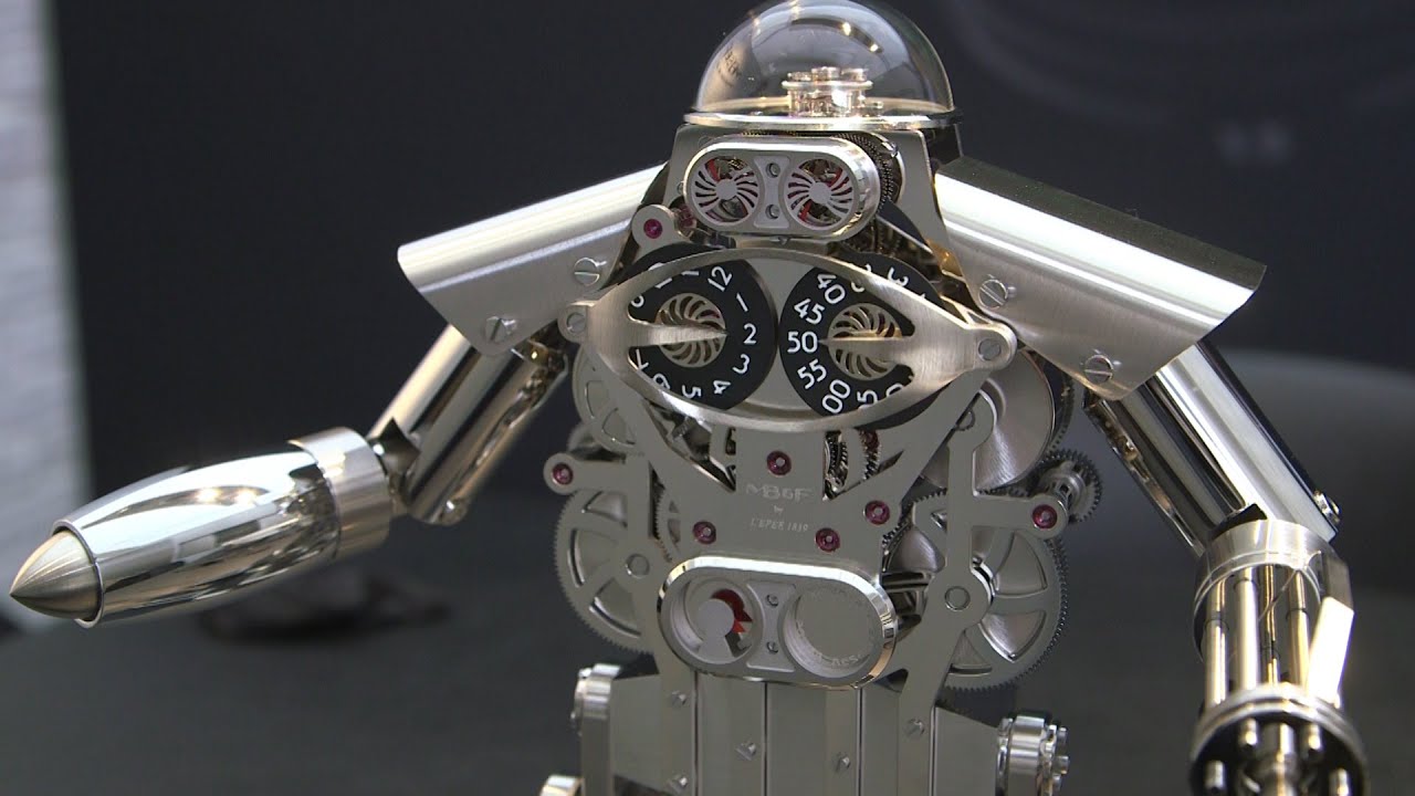 For the Exec Who Has Everything: A $35,000 'Robo-Clock'