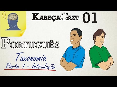 Cast 01 – Português 1: Taxonomia Parte I – Como classificar as palavras ...