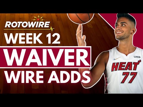 NBA Waiver Wire Week 12 - Fantasy Basketball 2021-22