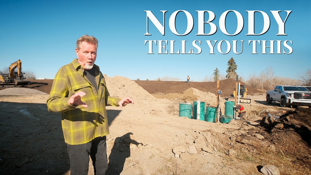 NOBODY Tells You This About Acreage Septic Systems | $2M Bearspaw Custom Home Build