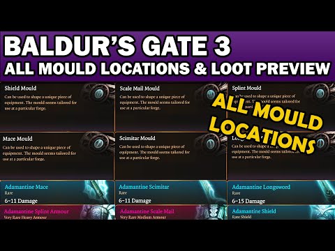 Baldur's Gate 3: All mould locations and What Gear You Get - Adamantine Forge