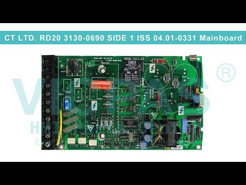 CT LTD. RD20 3130-0690 SIDE 1 ISS 04.01-0331 Main Board Replacement