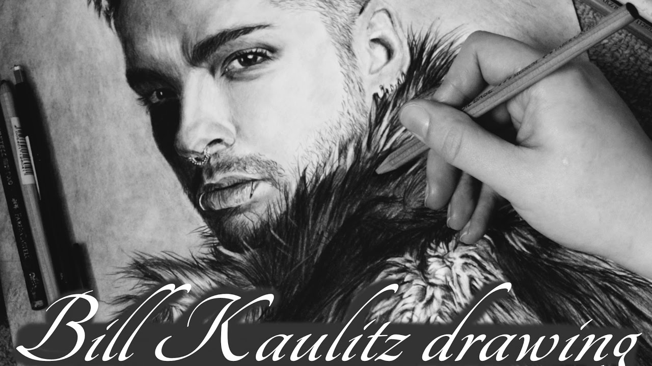 Drawing Bill Kaulitz - Dream Machine - Tokio Hotel