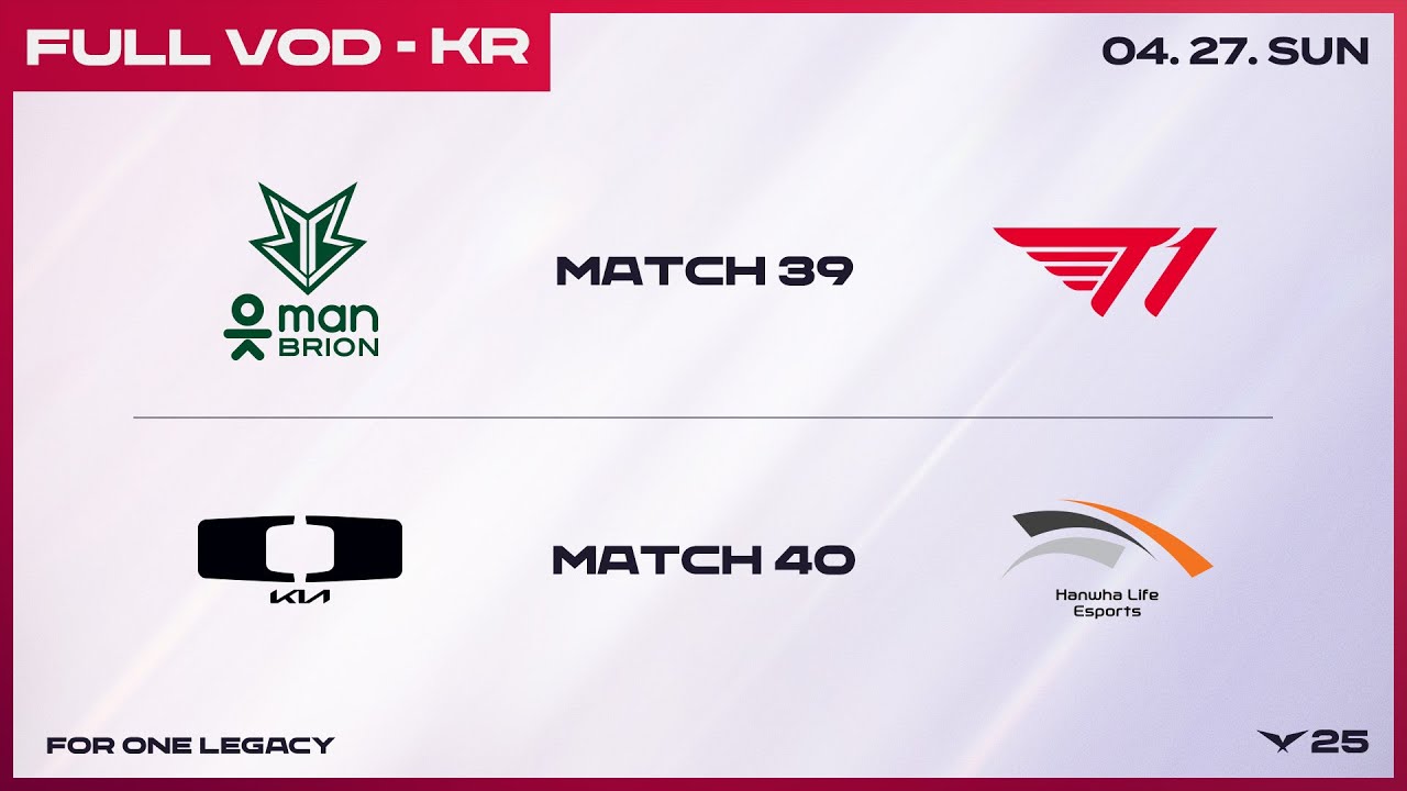 [電競] 2025 LCK Regular Season W4D5 - 看板LoL - PTT網頁版