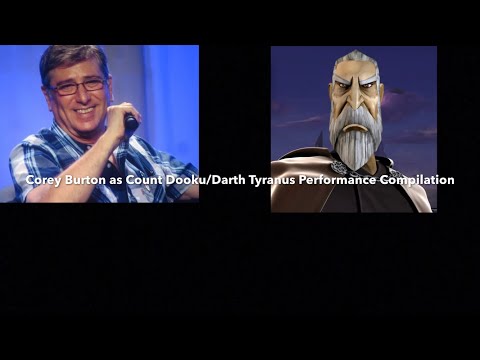 Corey Burton as Count Dooku/Darth Tyranus Performance Compilation