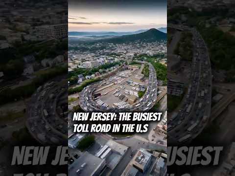 NEW JERSEY: THE BUSIEST TOLL ROAD IN THE U.S. #shorts #shortsvideo #newjersey #facts