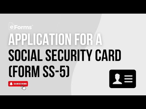 How to get or replace a Social Security Card | Form SS-5
