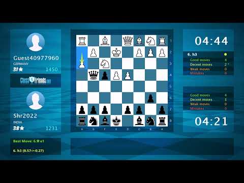Chess Game Analysis: Guest40977960 - Shr2022, 0-1 (By ChessFriends.com)