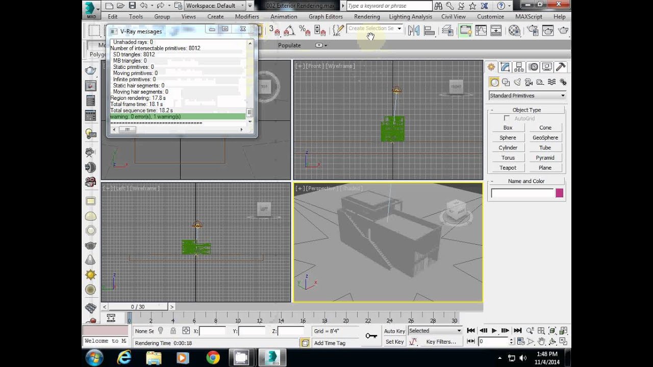 001 rendering setting