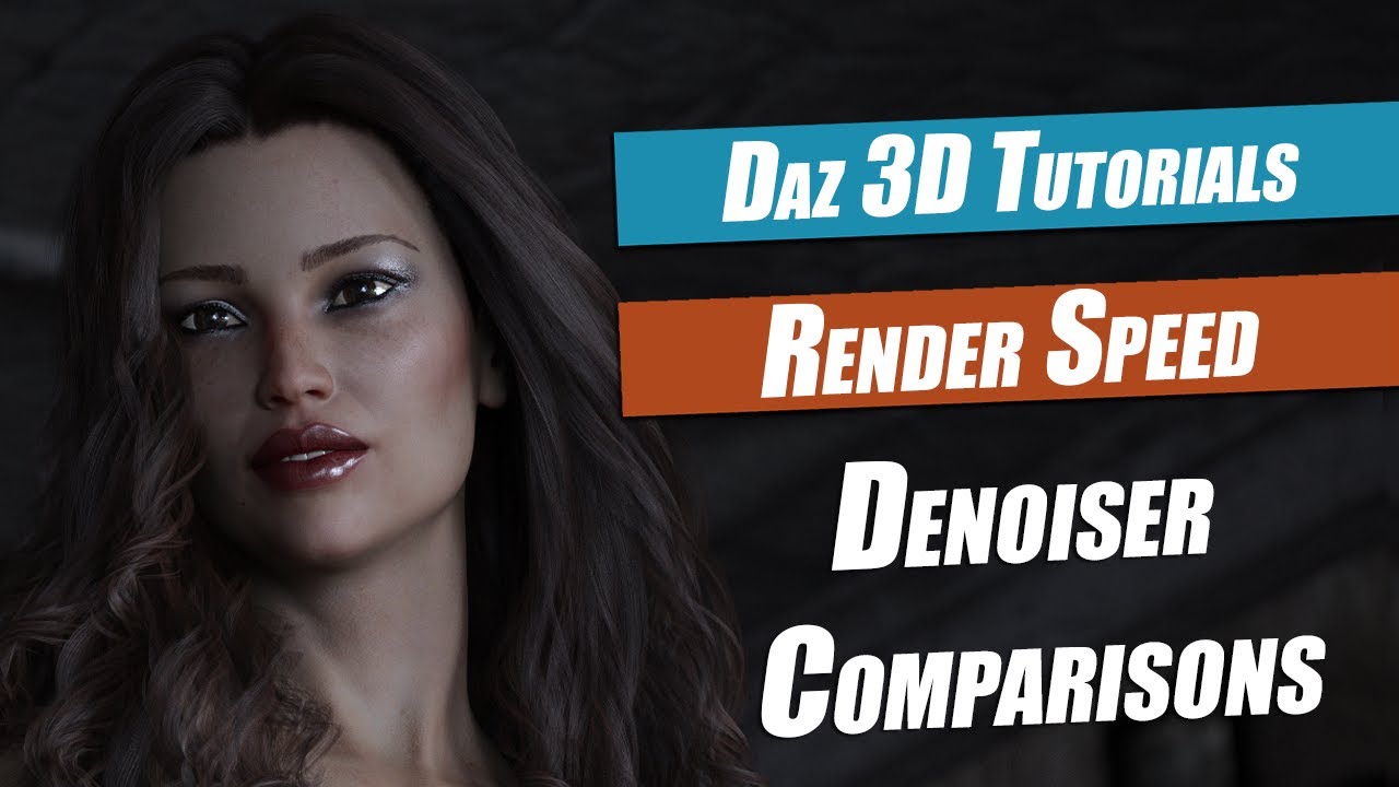Daz 3d Tutorial : Using The Denoiser For Faster Renders