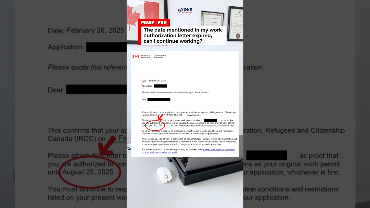 🚨 PGWP Work Authorization Letter Expired? Can You Still Work in Canada?