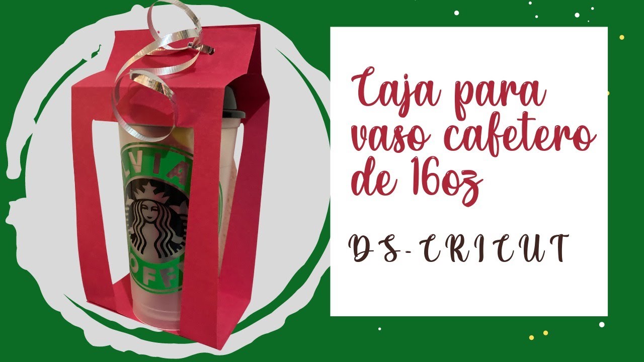 Cómo Hacer Cajitas Vaso Cafetero - Cricut Maker