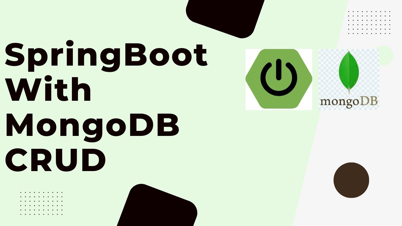 Spring Boot MongoDB CRUD example | Spring boot with mongodb | Spring Boot Tutorial