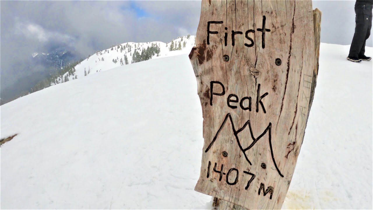 First Peak Snowshoeing at Mt. Seymour on a Clear Day | Trekkerpedia
