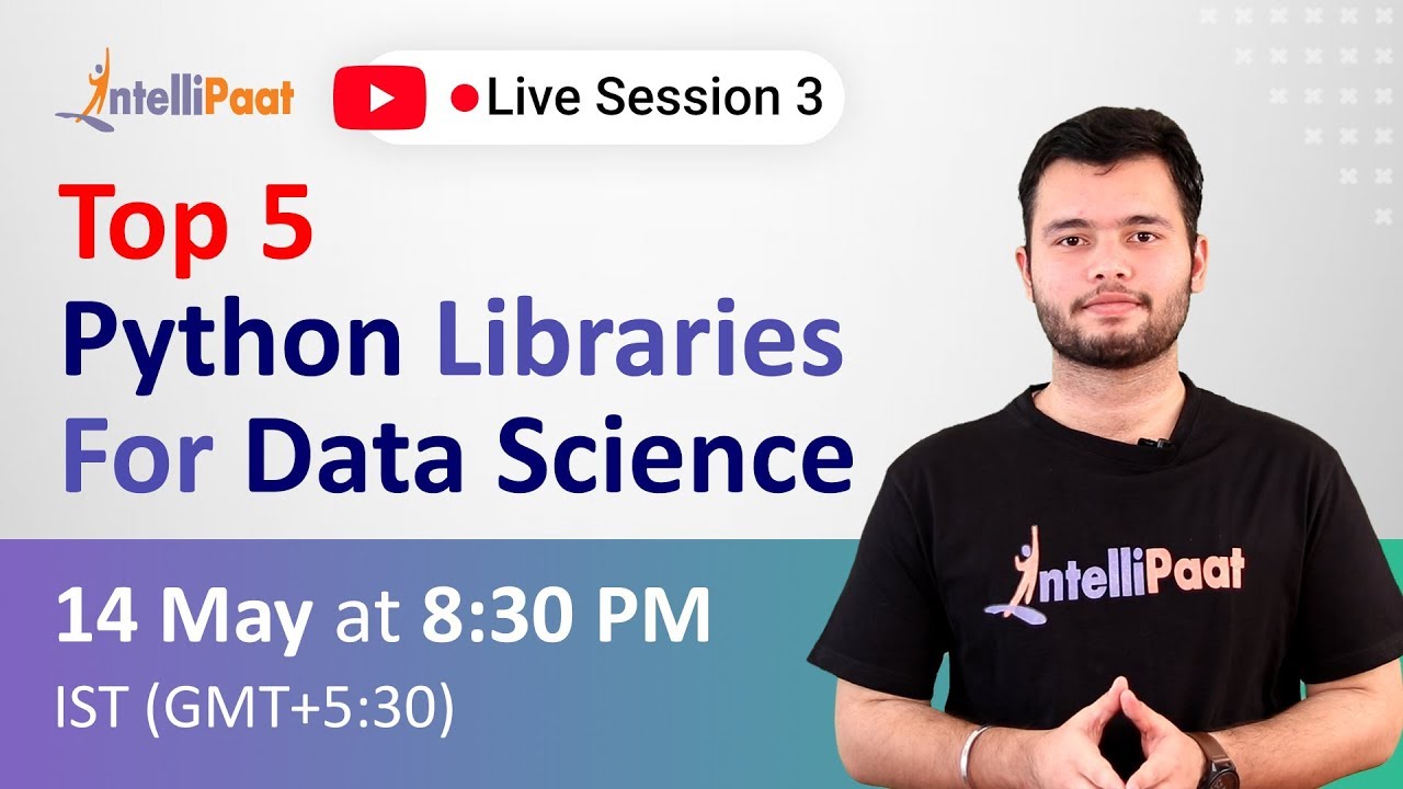 Top 5 Python Libraries For Data Science | Python Libraries Explained | Python Tutorial | Intellipaat