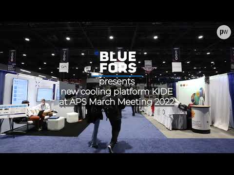 Bluefors presents new cooling platform at APS March Meeting 2022