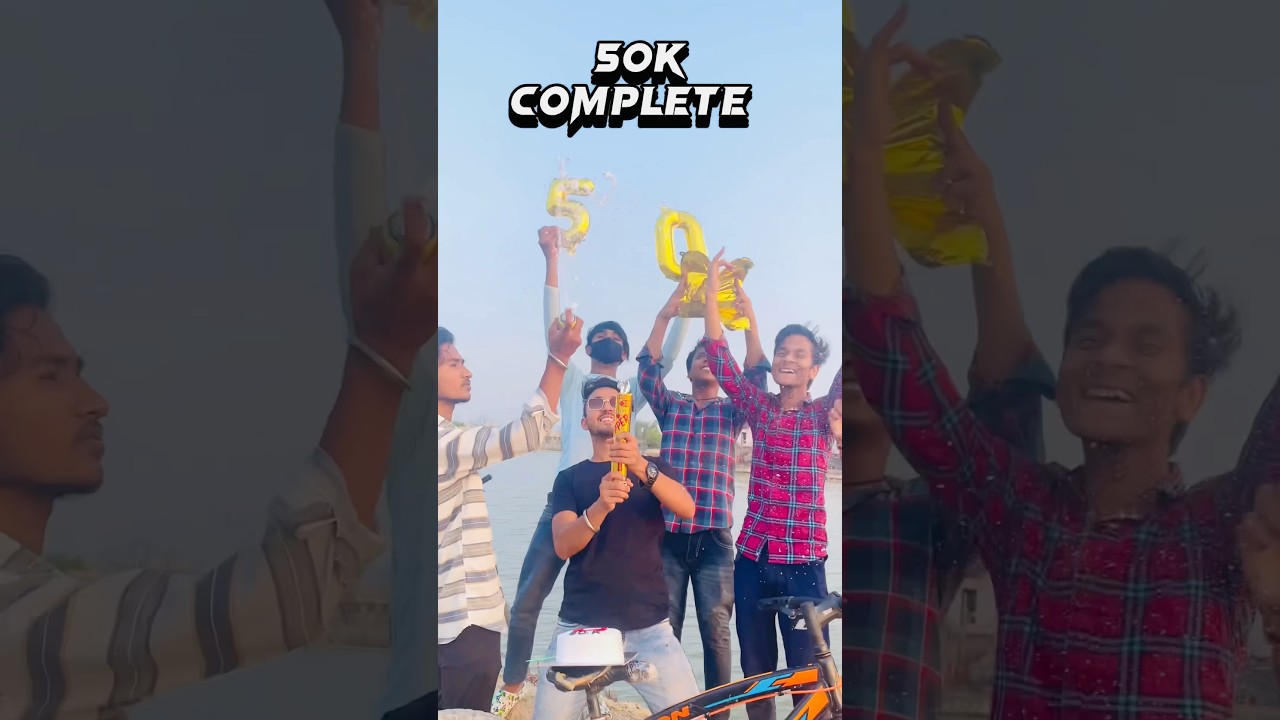 50k Subscribers complete Ka Celebration..😍🔥🥳 Thank you so much  all YouTube family..💖🥰 #50k