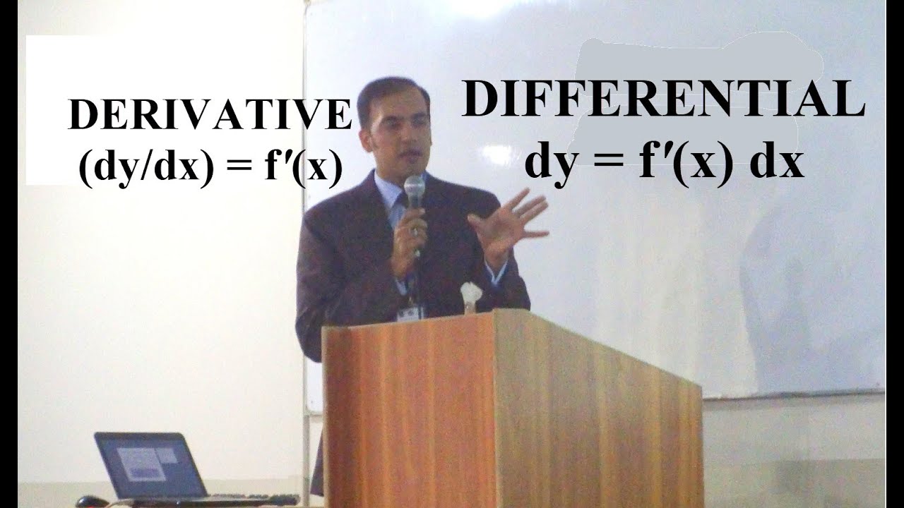 Differential vs Derivatives