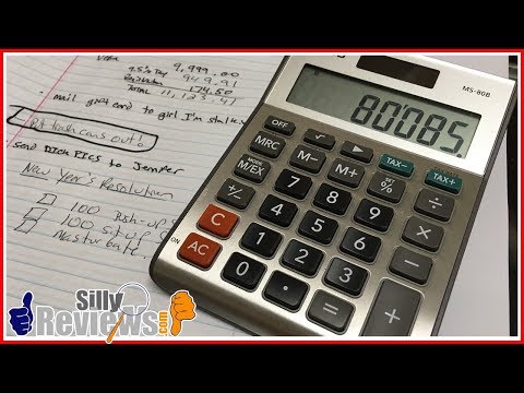 Casio MS-80B Calculator Review