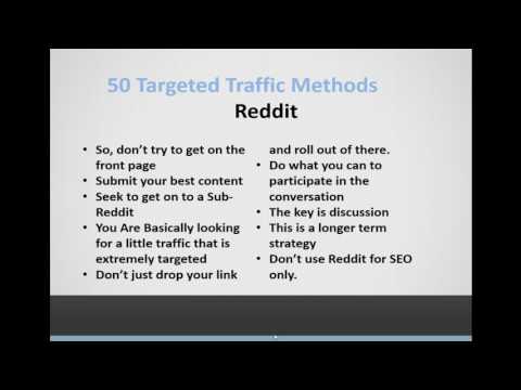 How To Get Free Website Traffic Using Reddit