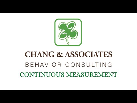 ABA Term: Continuous Measurement