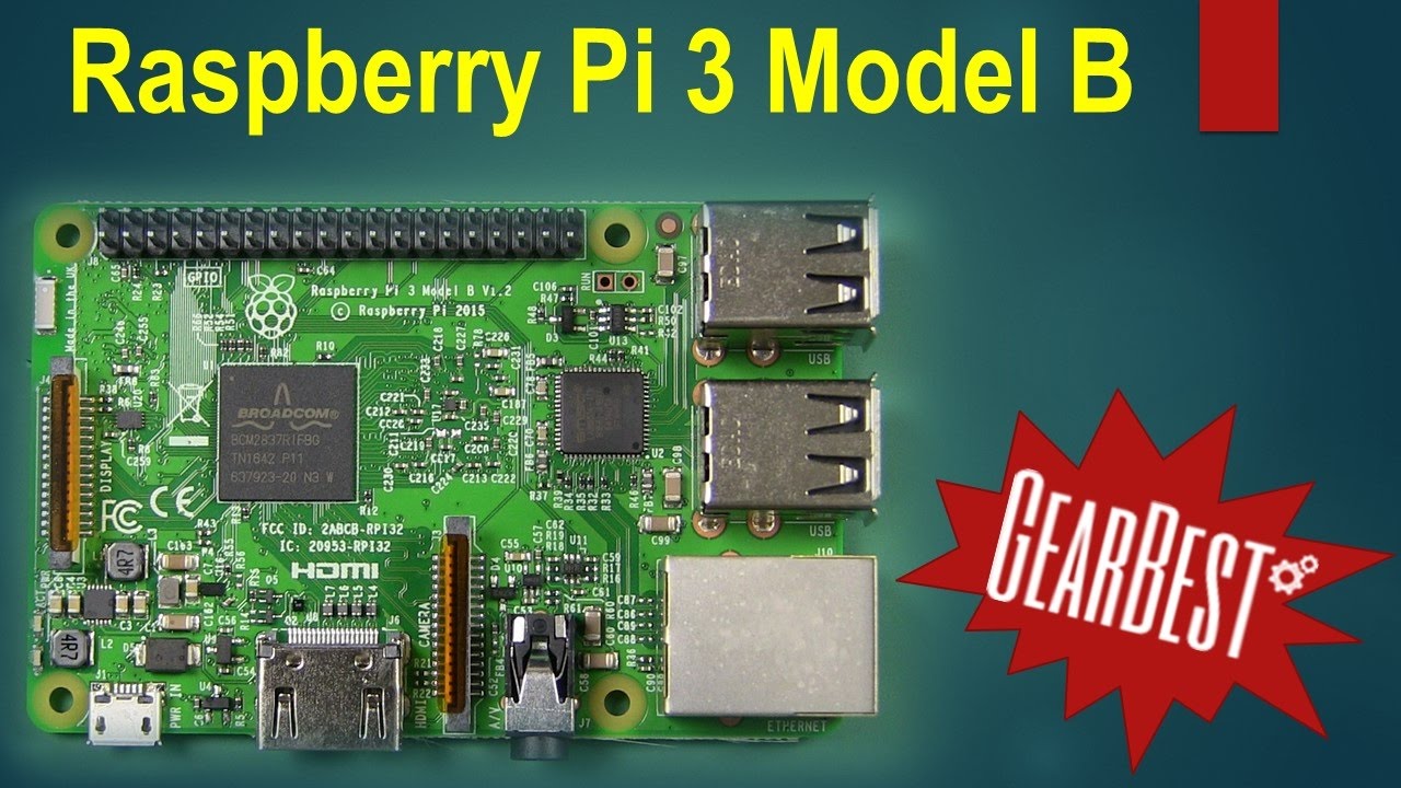 Raspberry Pi 3 Model B from GearBest Part 1
