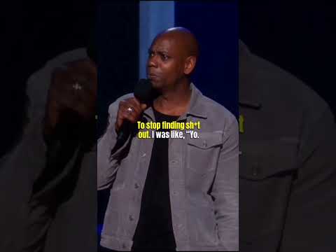 Dave Chappelle On Donald Trump's Presidency Part 1 #shorts
