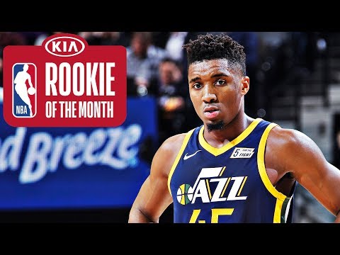 Donovan Mitchell | Rookie of the Month | January 2018