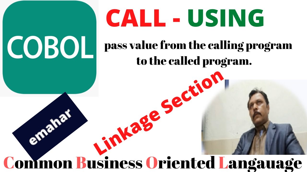 Call with Using | COBOL