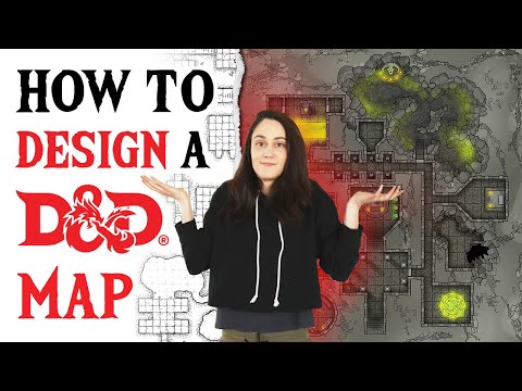 Arcane Library Designing a D&D Map | Whitespider1066