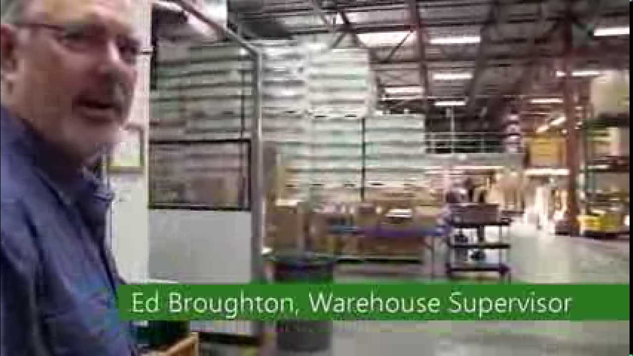A look behind the loading dock at the SPS Warehouse