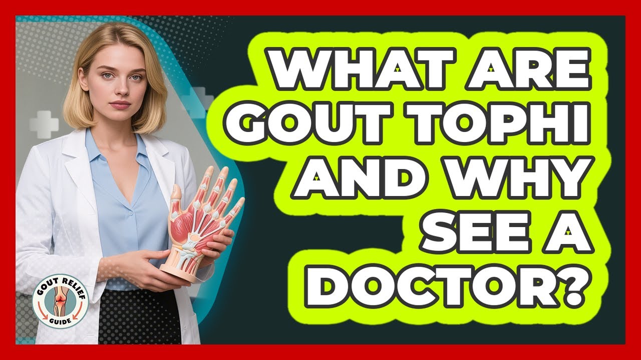 What Are Gout Tophi And Why See A Doctor? - Gout Relief Guide