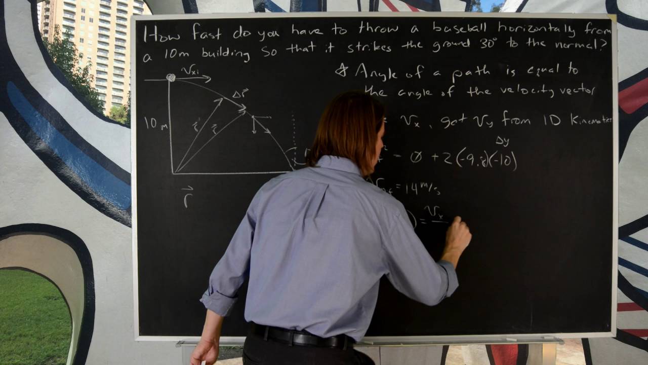 Problem 8 - Baseball Toss