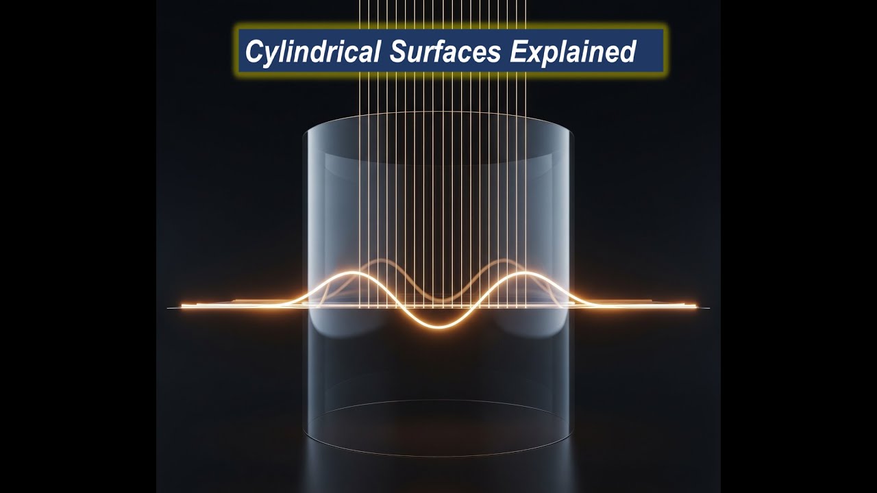 Cylindrical Surfaces Explained – Geometry, Examples & Applications